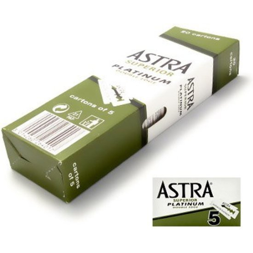 Astra Double Edge Blades – 100 st – Geschikt voor Shavette & Safety ...